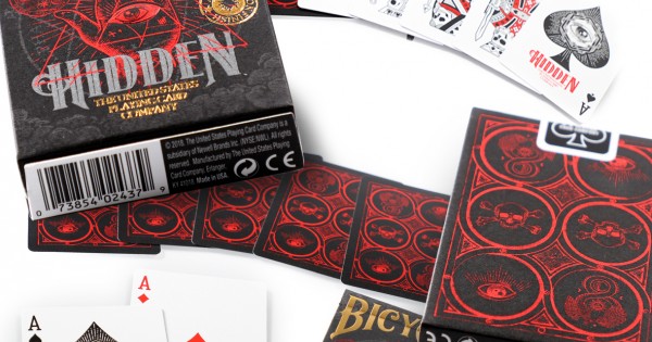 BICYCLE HIDDEN PLAYING CARDS