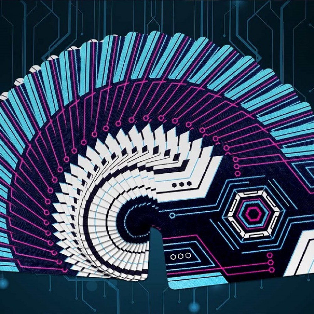 BICYCLE CYBERPUNK HARDWIRED PLAYING CARDS